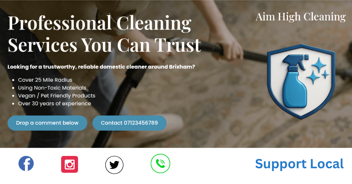 Aim High Cleaning | Professional Cleaning Services in Brixham